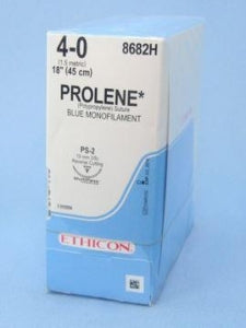 Ethicon Precision Point Prolene Nonabsorbable Sutures - Blue Single Ar — Grayline Medical