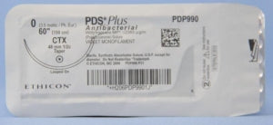 Ethicon PDS-II Sutures - PDS-II Absorbable Suture, Violet Monofilament ...