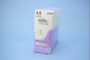 Ethicon Taper Point Vicryl Synthetic Absorbable Sutures - Violet Coate ...