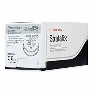 Ethicon STRATAFIX Knotless Tissue Control Devices - Spiral Suture, Dou ...