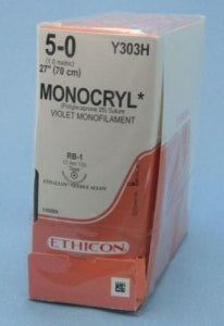 Ethicon Monocryl Absorbable Sutures - Monocryl Monofilament Suture, Vi ...