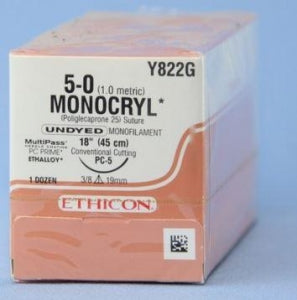 Ethicon Precision Cosmetic Monocryl Absorbable Sutures - Monocryl Mono ...