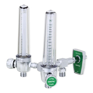 Genstar Technologies Brass Dual Oxygen Flowmeters - Oxygen Dual Flowme ...