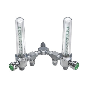Genstar Technologies Brass Dual Oxygen Flowmeters - Oxygen Dual Flowme ...