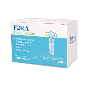FORA Lancing Device - FORA Lancet Device with Twist-off Top - 716-5010 ...