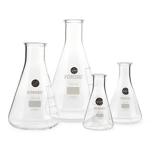 Foxx Life Sciences Borosil Narrow Mouth Erlenmeyer Flasks - Borosil Na ...