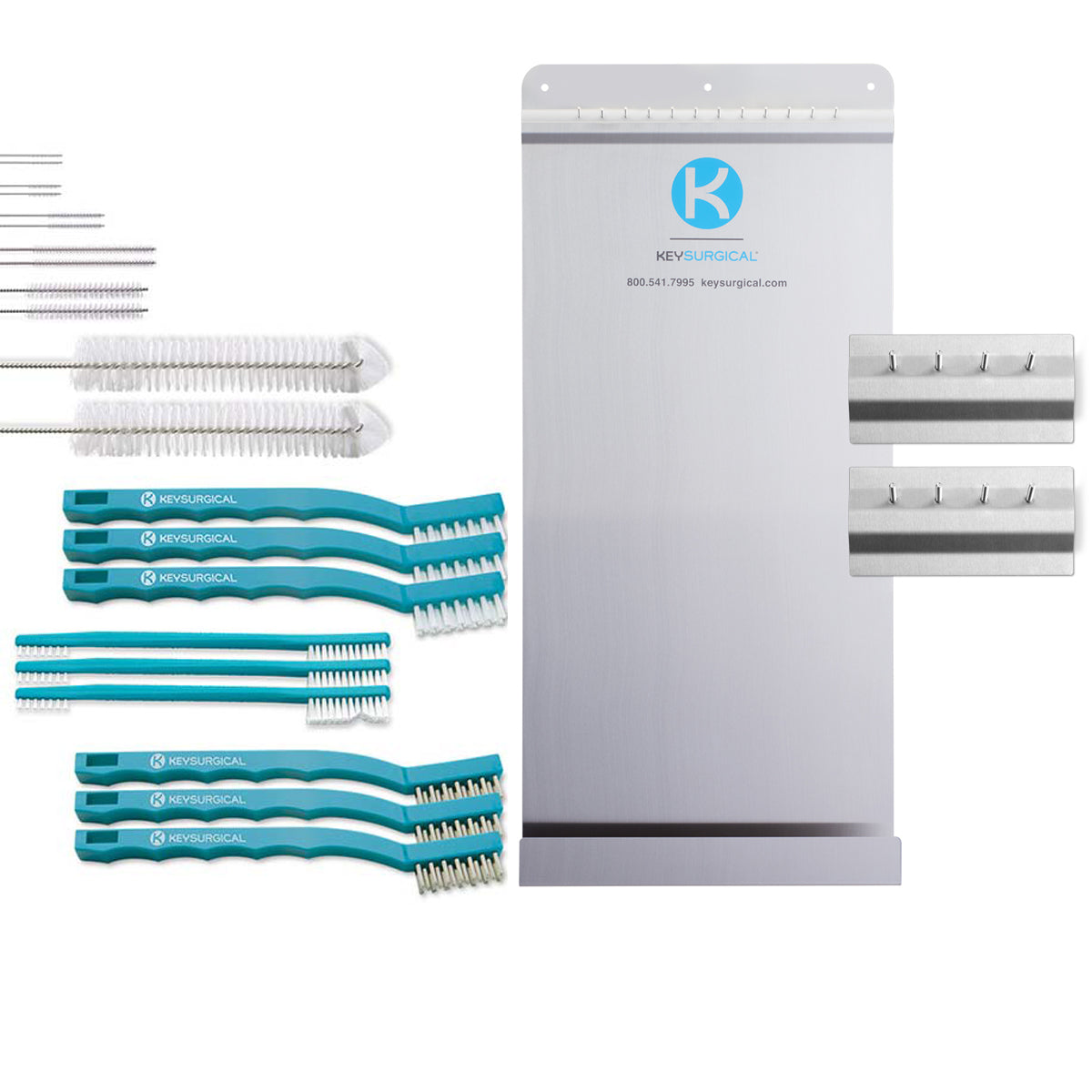 Key Surgical Brush Organizer - ORGANIZER, BRUSH, W / BRUSH ASSORTMENT ...