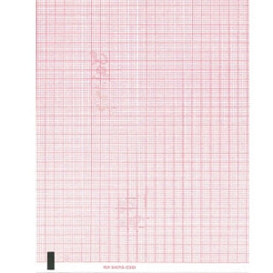 Graphic Controls Medical Chart Recording Papers - Welch Allyn ECG Sing ...