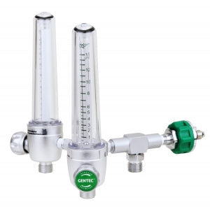 Genstar Technologies Aluminum Dual Oxygen Flowmeters - Aluminum Dual O ...