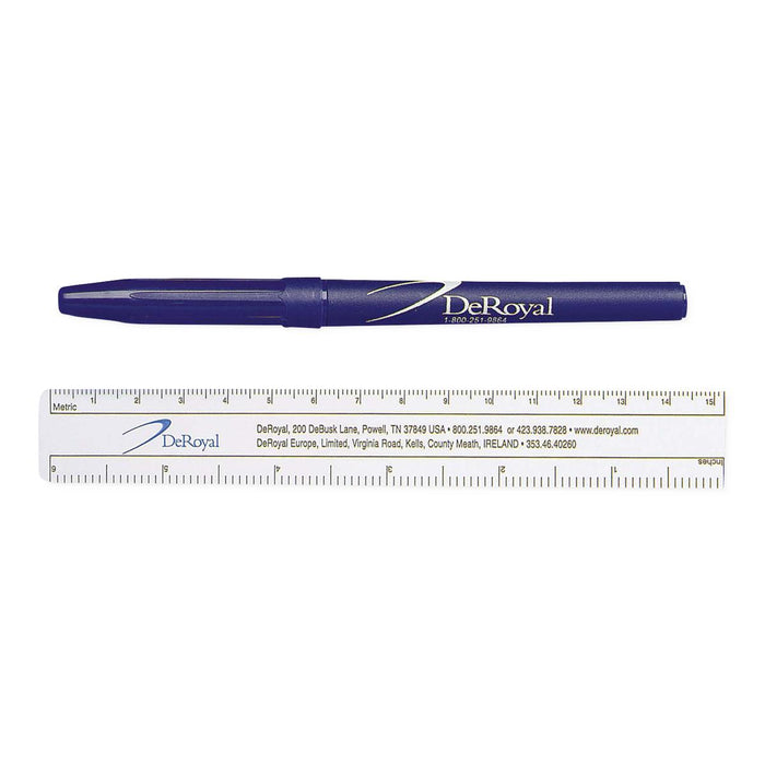 DeRoyal Skin Markers and Rulers - Sterile Ruler, 6" - 32-345 — Grayline ...