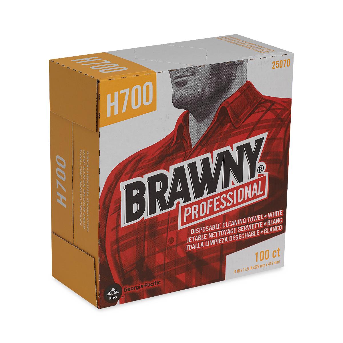 Georgia-Pacific Brawny Industrial Med Wgt Shop Towels - Brawny Industr ...
