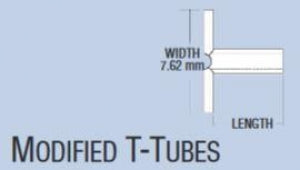 Olympus America Ultrasil Modified T-Tubes - Modified Tracheostomy Tube ...