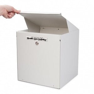 Health Care Logistics Lockable Return Drop Box - Lockable Return Drop ...