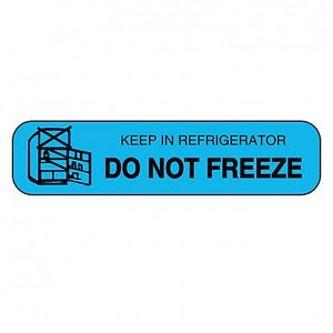 Health Care Logistics Refrigerator Medication Label - LABEL, KEEP IN R ...