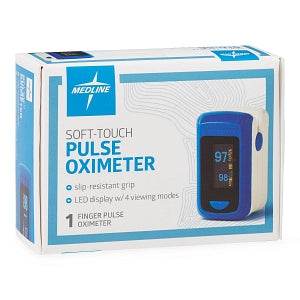 Medline Soft-Touch Finger Pulse Oximeters - Soft Touch Fingertip Pulse ...