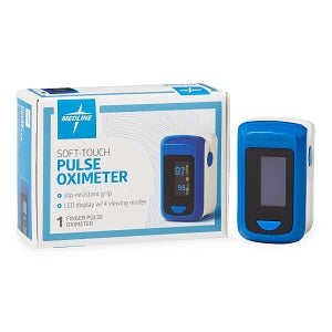 Medline Soft-Touch Finger Pulse Oximeters - Soft Touch Fingertip Pulse ...