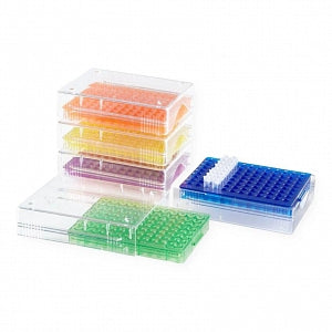 Heathrow Scientific 96-Well PCR Tube Rack - Low-Temp PCR Tube Rack for ...