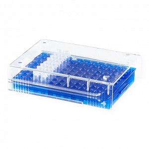 Heathrow Scientific 96-Well PCR Tube Rack - Low-Temp PCR Tube Rack for ...