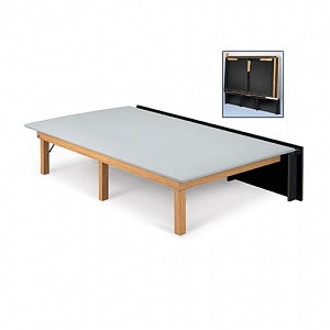 Hausmann Wall-Mounted Mat Platforms - Wall-Mounted Mat Table, 5' x 7 ...