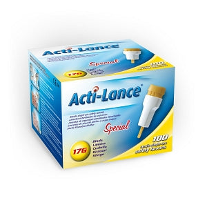 HTL Strefa Acti-Lance Safety Lancets - Acti-Lance Safety Lancet, 17G, — Grayline Medical