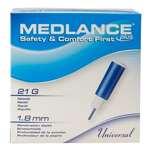 HTL Strefa Medlance Plus Lancets - Medlance Safety Lancet, 21G, 1.8 mm ...