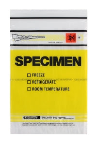 Inteplast Group LAB GUARD Biohazard Specimen Bag with TearZone - Lab G ...