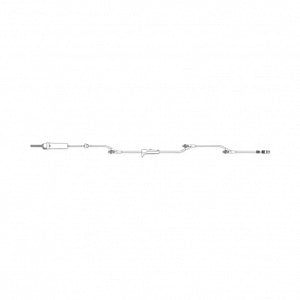 Carefusion Gravity Sets - IV Gravity Set with Check Valve Roller Clamp ...