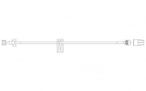 BD IV Extension Sets - 6" Small-Bore IV Extension Set with 0.3 mL Prim ...