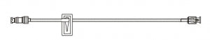 BD Extension Sets - 5" Standard-Bore IV Extension Set with 0.63 mL Pri ...