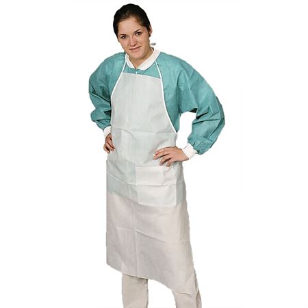 Impervious Apron With Tie Back - One-Size — Grayline Medical