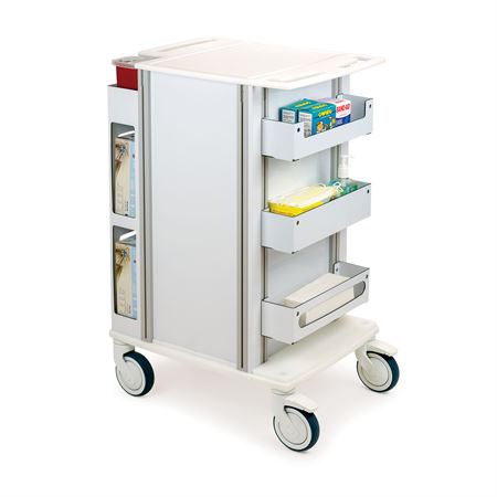 Insight Phlebotomy Cart Insight Phlebotomy Cart, 3" Casters — Grayline ...
