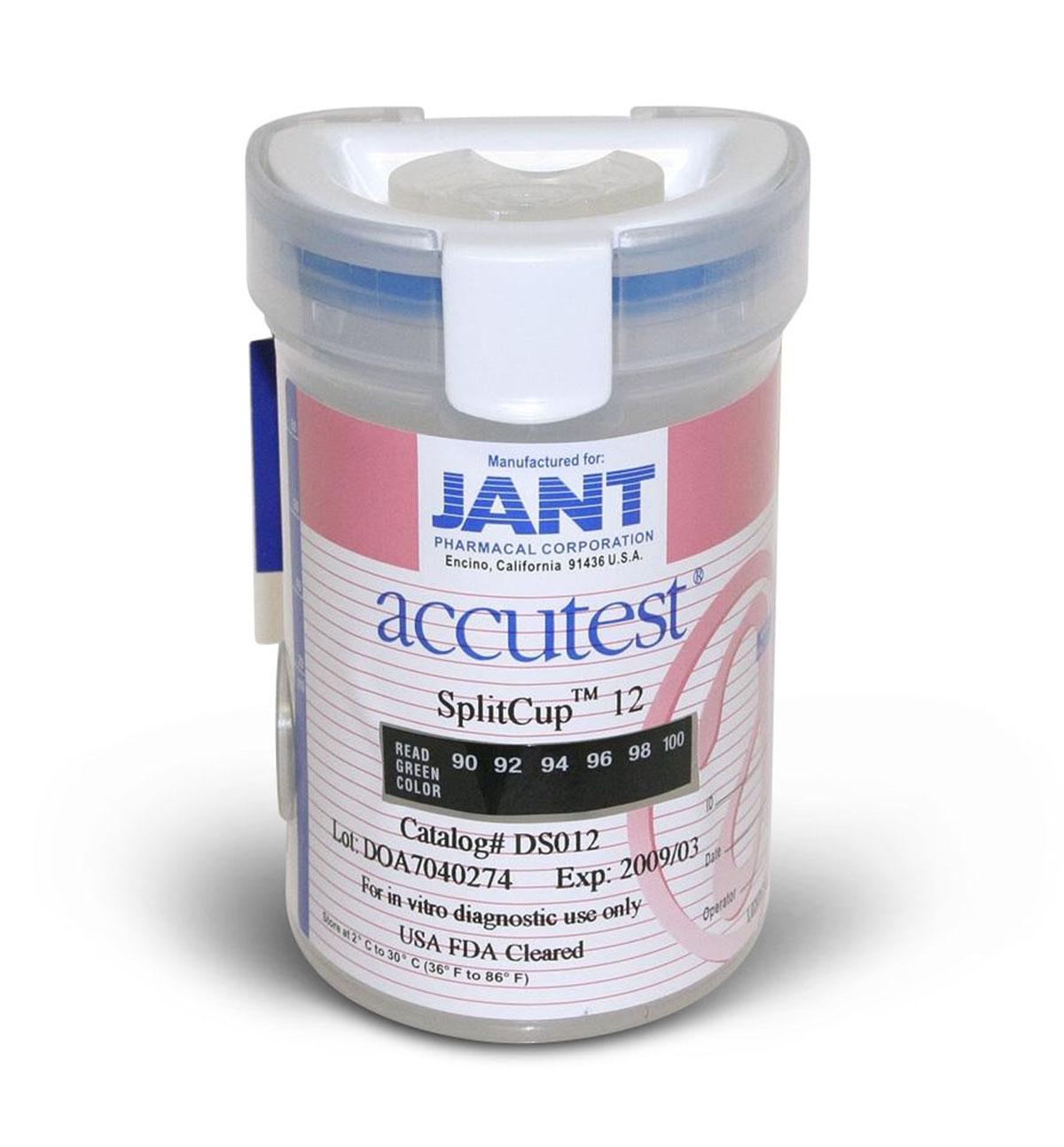 Accutest 12-Panel Split Cup Drug Test — Grayline Medical