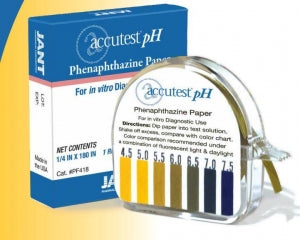 Jant Pharmacal Corporation Nitrazine Indicator Paper - Nitrazine pH In ...