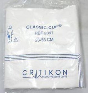 GE Healthcare Classic-Cuf Blood Pressure Cuffs - BP Cuff, Adult, Navy ...