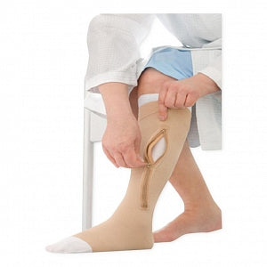 Jobst UlcerCare Venous Ulcer Zipper Compression Stocking / Liner - 40 ...