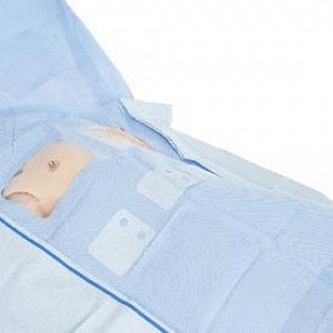 Halyard Health Pacemaker Drapes - Pacemaker Drape, Sterile, Fenestrate ...
