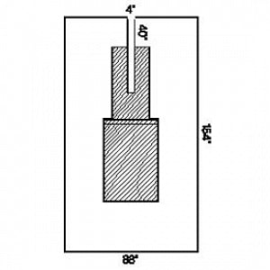 Halyard Health Split Neuro Drapes - Split Neuro Drape, Sterile, 88" x ...