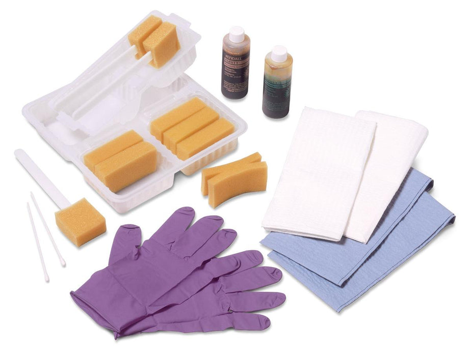 Kendall Dry Skin Scrub Trays by Cardinal Health — Grayline Medical