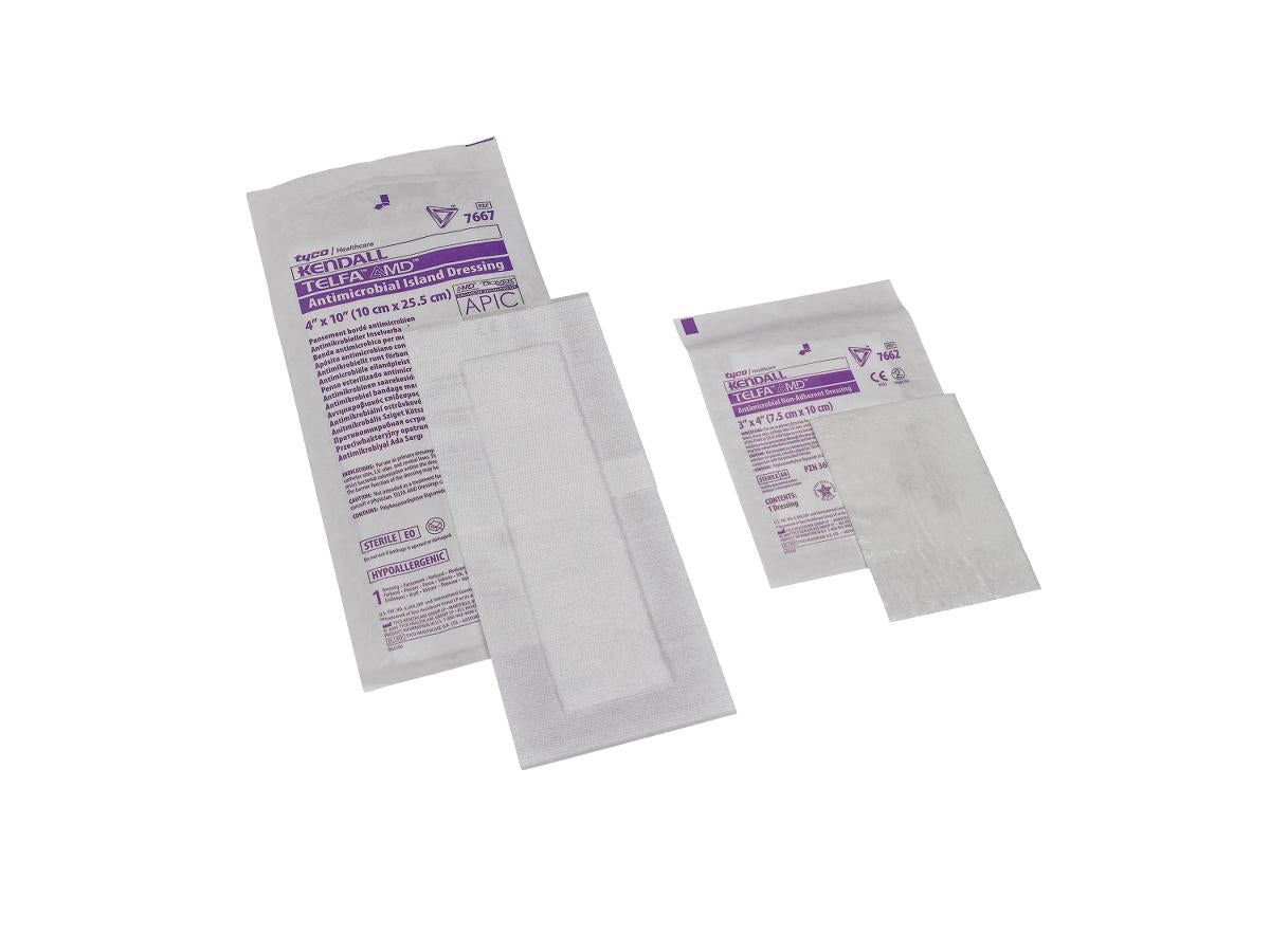 TELFA AMD Antimicrobial Nonadherent Dressing by Cardinal Health ...