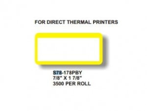 Laguna Coast Association Piggyback Labels - Piggyback Label, Yellow ...