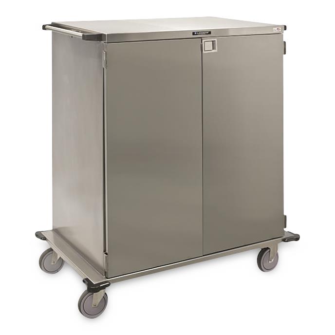 Lakeside Closed Case Carts - Closed Case Cart, 2 Door, Solid Shelf, St ...