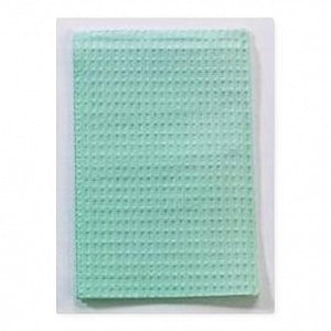 TIDI Ultimate Bibs & Towels - Green 3-Ply Poly Bib Towel, 13" x 18 ...