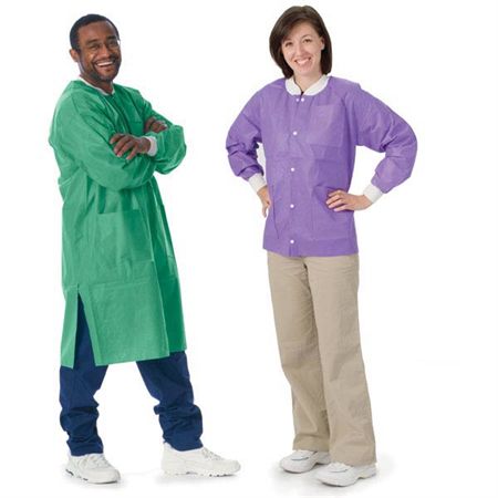 Lightweight Lab Coat 44"L Extra Large — Grayline Medical