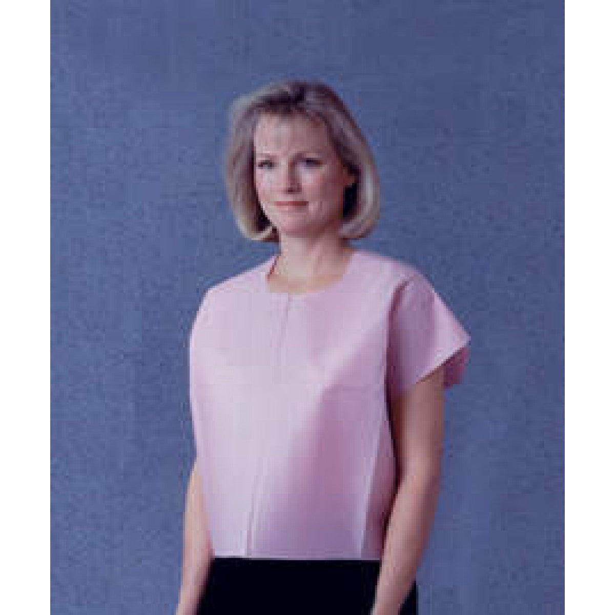 Disposable Mammography Cape Front Or Back Opening Mauve Tissue/Poly/Ti ...