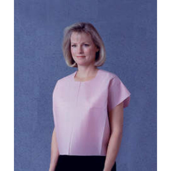 Disposable Mammography Cape Front Or Back Opening Mauve Tissue/Poly/Ti ...