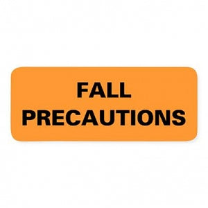Briggs Chart Labels - Chart Label, Fall Precaution, Large - L-2183 ...
