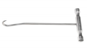 Medline T-Handle Bone Hooks - T-Handle Bone Sharp Hook, 7" - MDG186421 ...