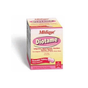 Medique Diotame Antacid Tab - TABLETS, DIOTAME ANTACD / DIARRHEA, 2/PK ...