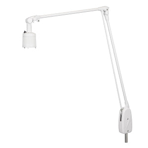 Dazor Halogen Pivot Base Task Light - LIGHT, HALOGEN, 20W, FLOAT ARM, — Grayline Medical