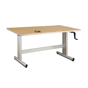 Clinton Group Therapy Hand-Crank Adjustable Tables - TABLE, GRP THERAP ...
